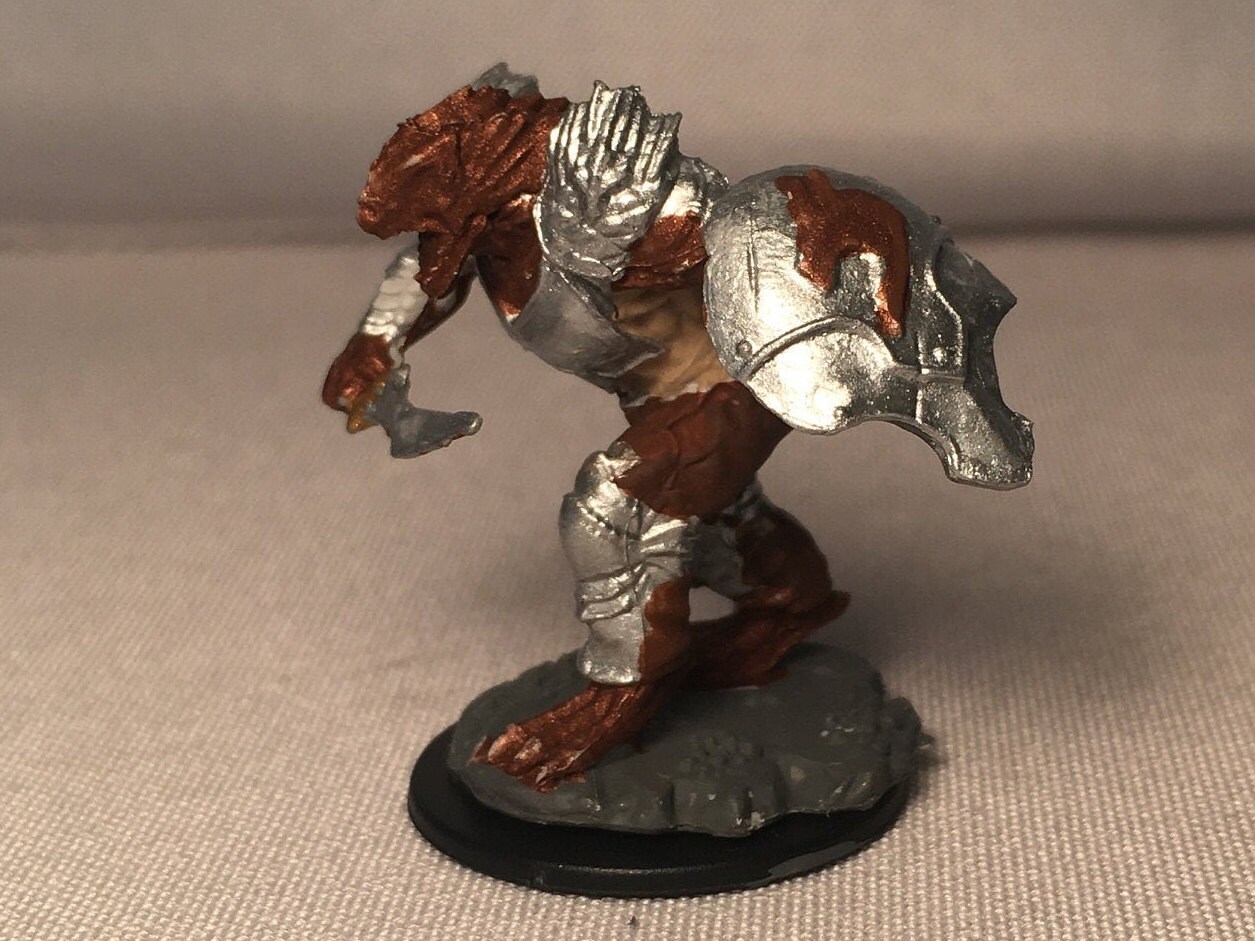 Dragonborn Fighter Painted Miniature/Dragonborn Paladin Hand | Etsy