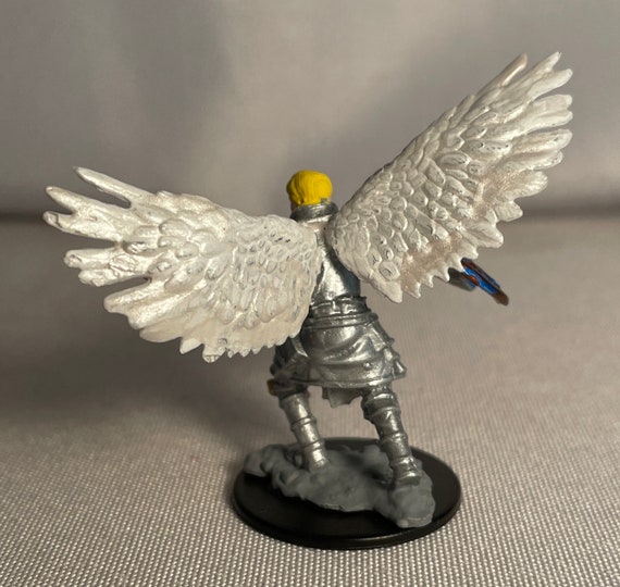Toys Aasimar Paladin Painted DnD MiniatureAasimar Fighter DnD Hand ...