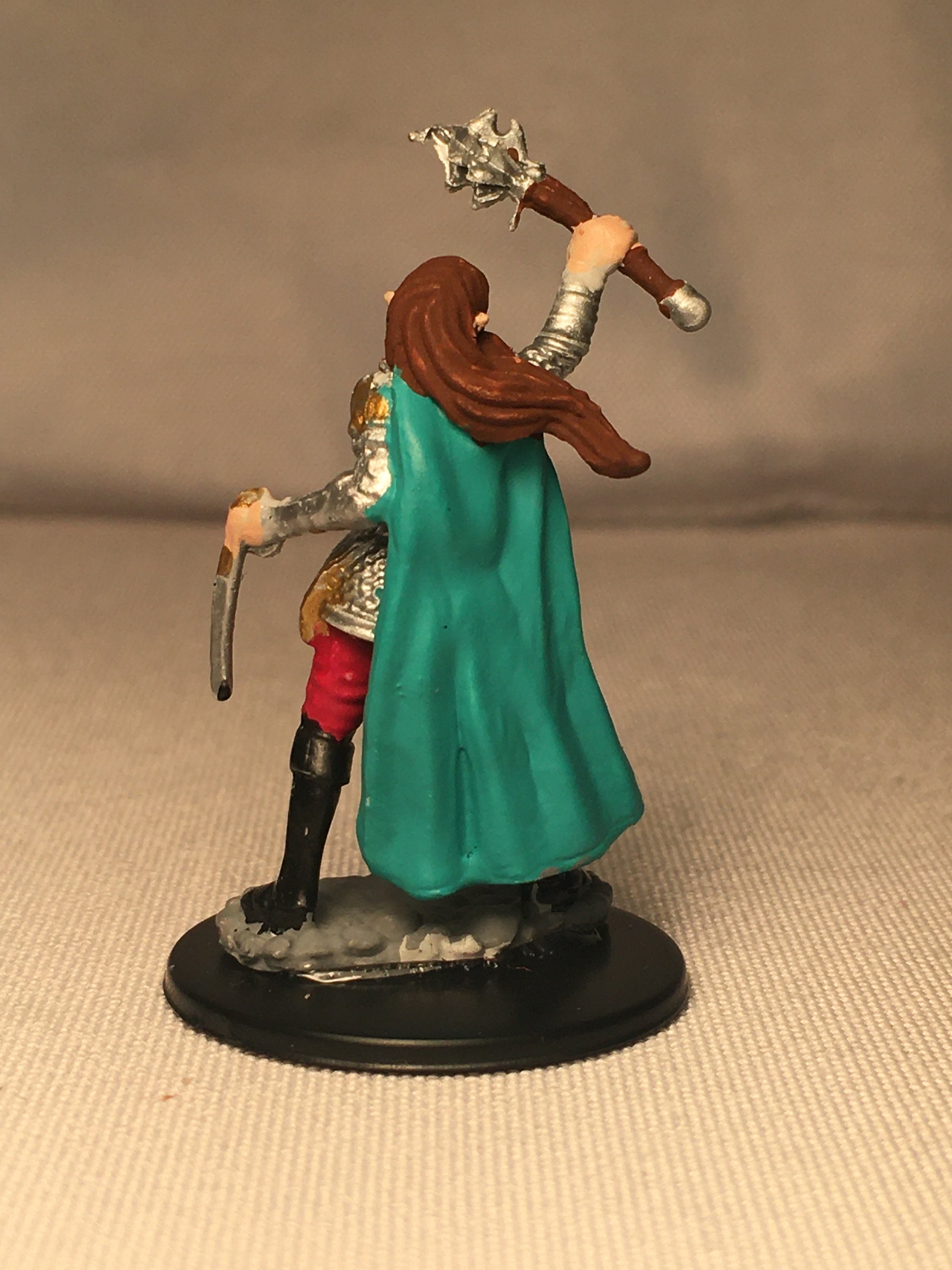Female Elf Cleric Painted Dnd Miniature/half Elf Cleric | Etsy