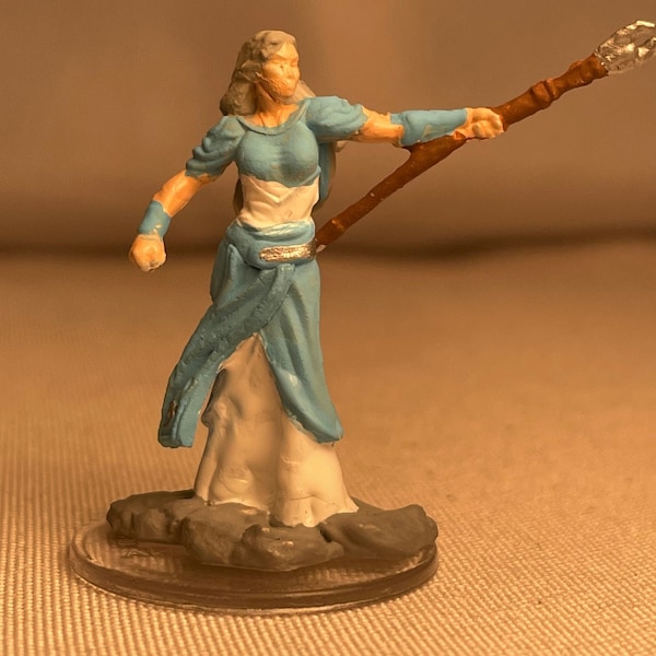 Human Female Sorcerer Miniature - Etsy