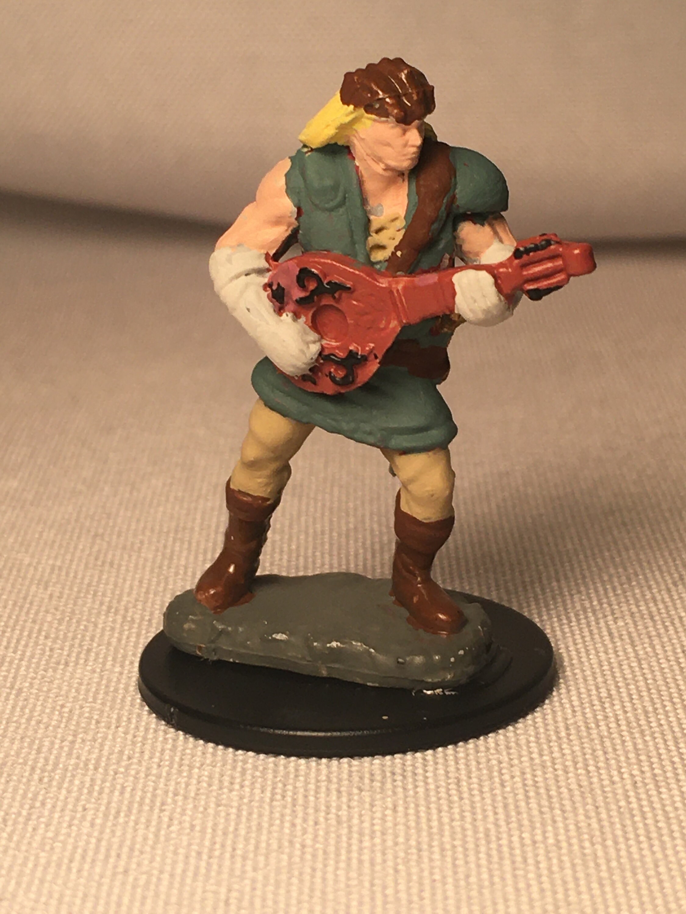 Toys Elven Bard High Quality Hand Painted Pin Up Miniature Miniature ...