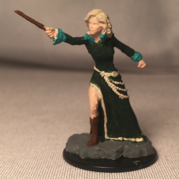 Human Female Warlock Miniature - Etsy