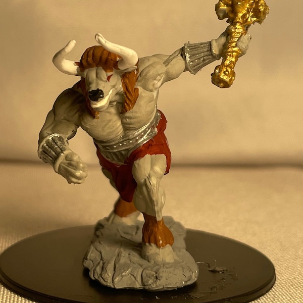 Minotaur Miniature - Etsy