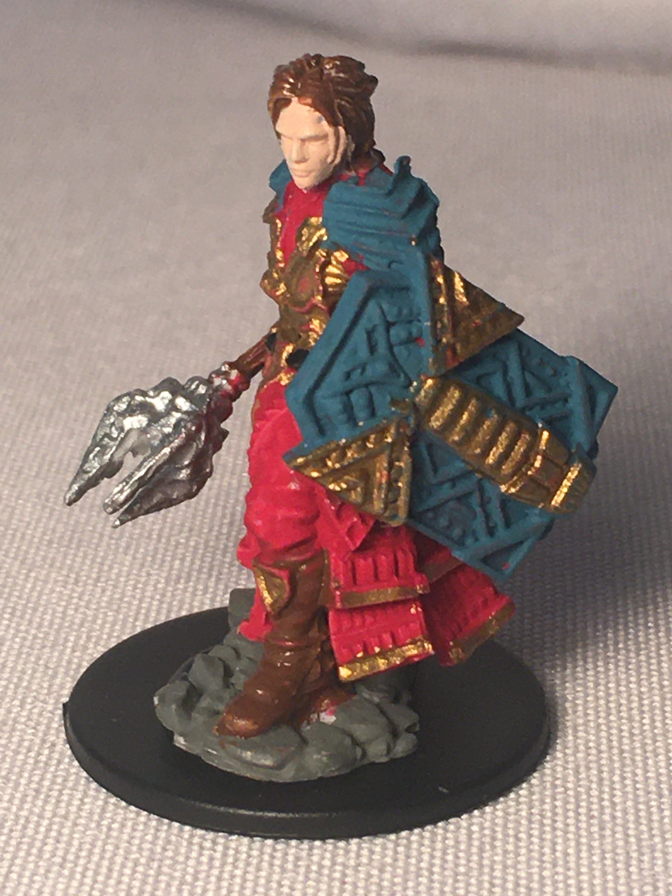 Human Cleric Painted DnD Miniature/Human Fighter D&D Hand | Etsy