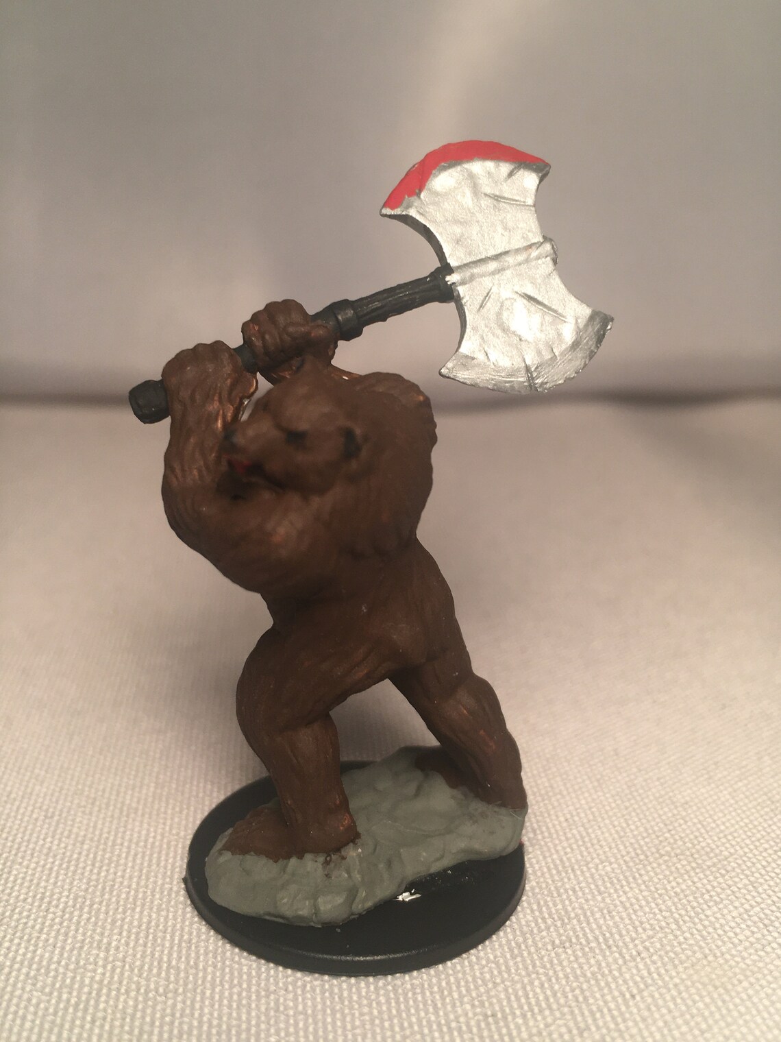 Werebear Painted DnD Miniature/Shifter Fighter Painted | Etsy