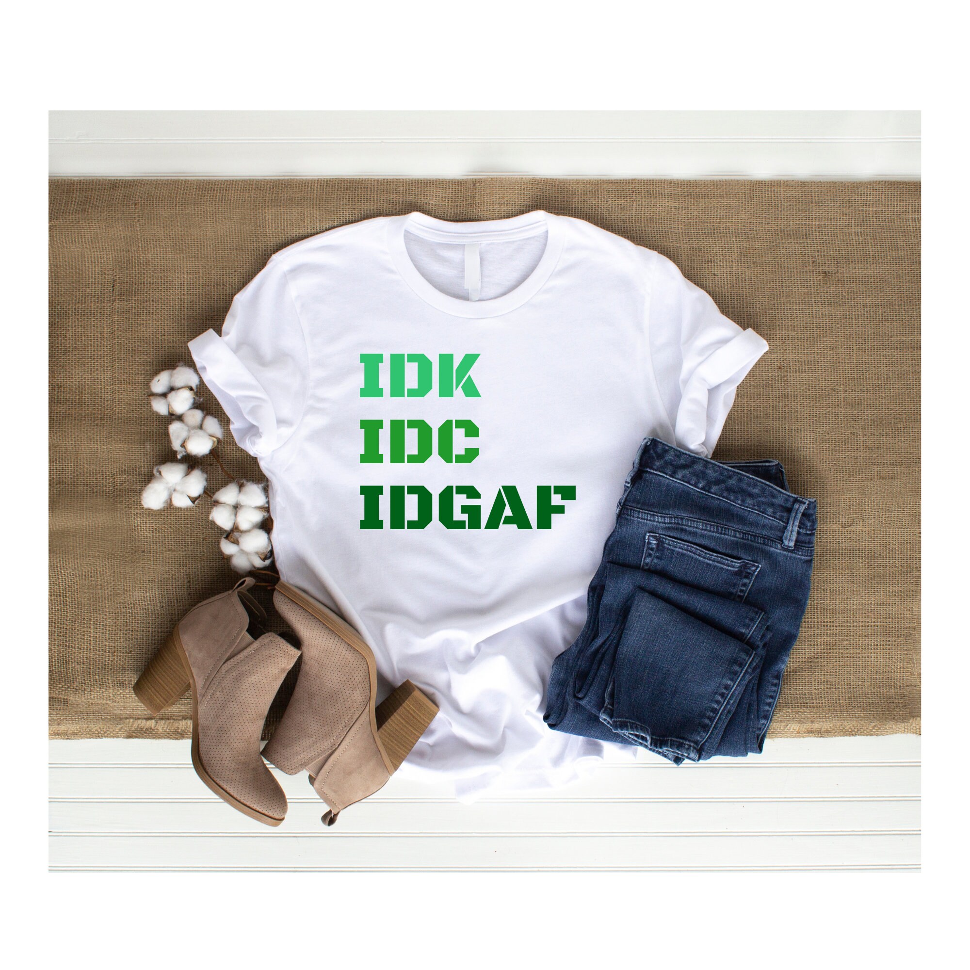 IDK SVG - Etsy