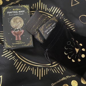 Practical Magic : Inner Witch Oracle Deck With Drawstring Velvet Bag ...