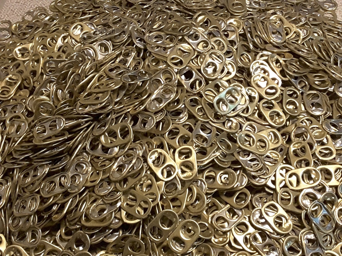 10,000 ALUMINUM POP TABS All Golden Color - Etsy