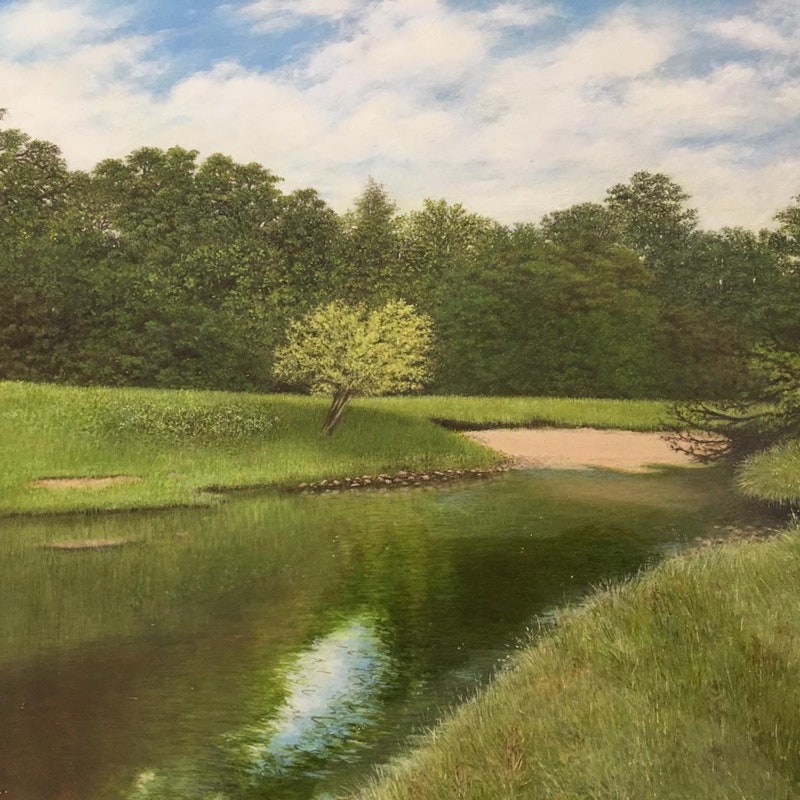 Countryside Painting - Etsy