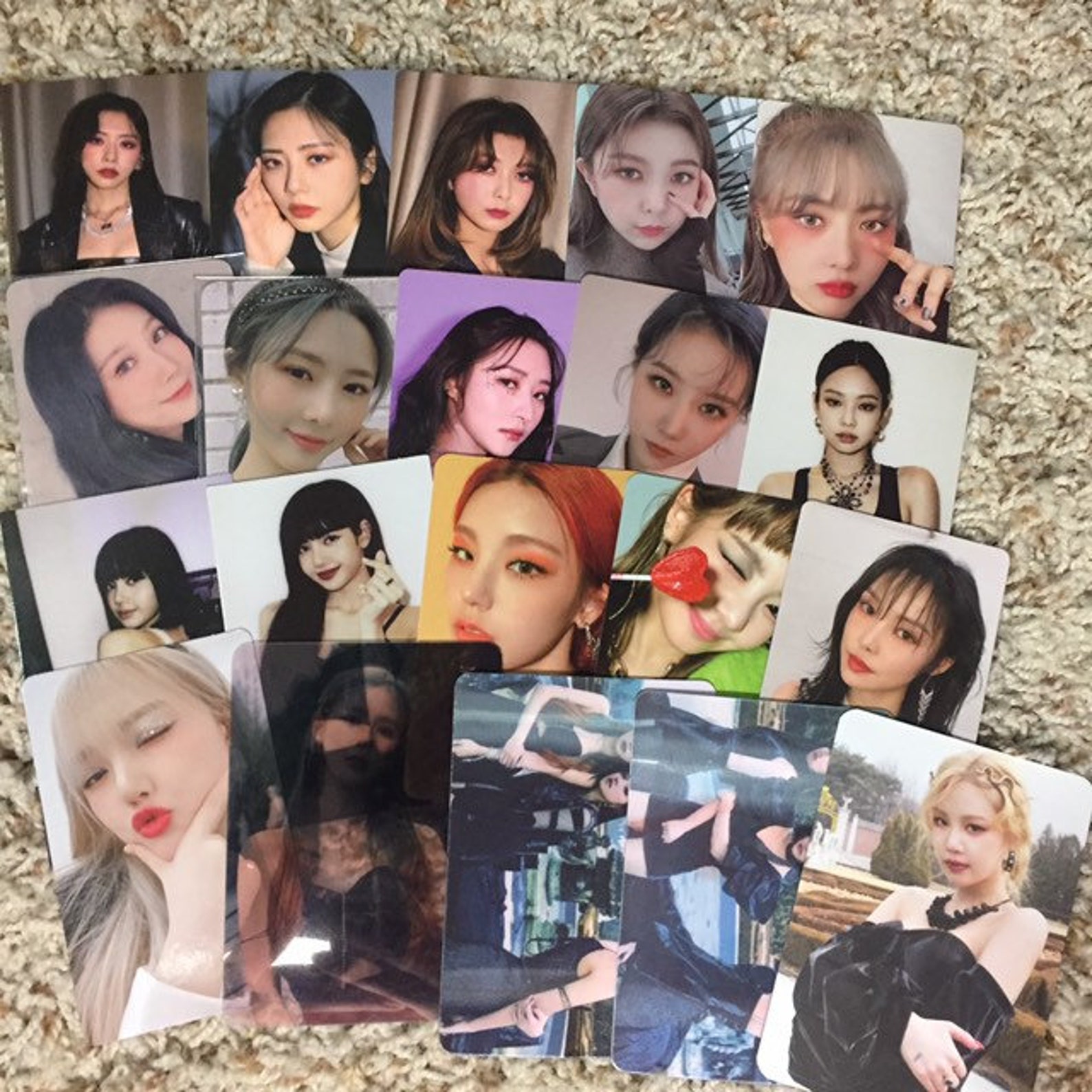 Girl Group Official Kpop Photocards | Etsy