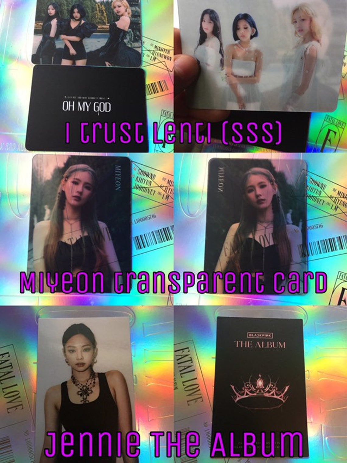 Girl Group Official Kpop Photocards | Etsy