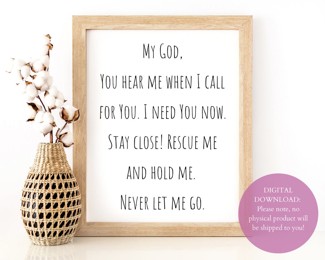 Prayer Printable Christian Aesthetic Faith Based Affordable Wall Art ...