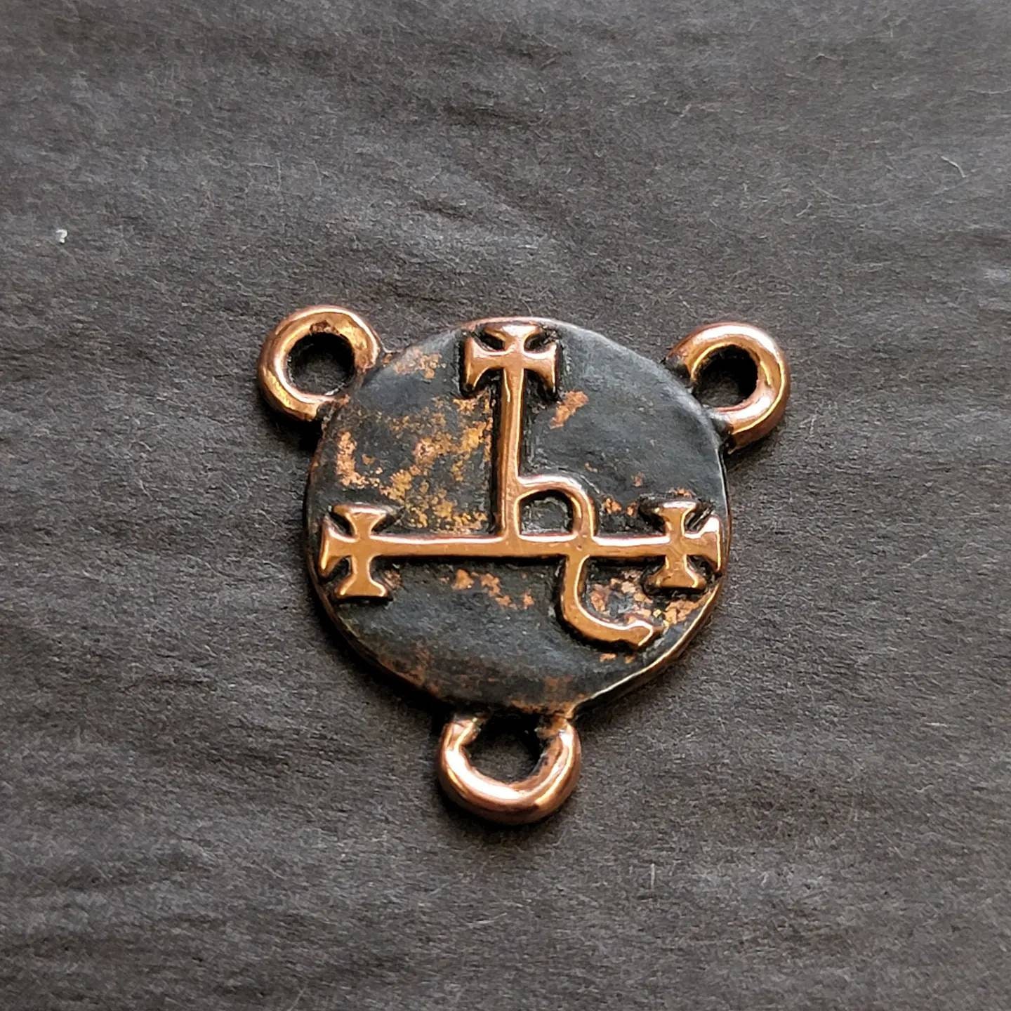 Lilith Pendant Altar/divination Coin or Rosary Centerpiece - Etsy