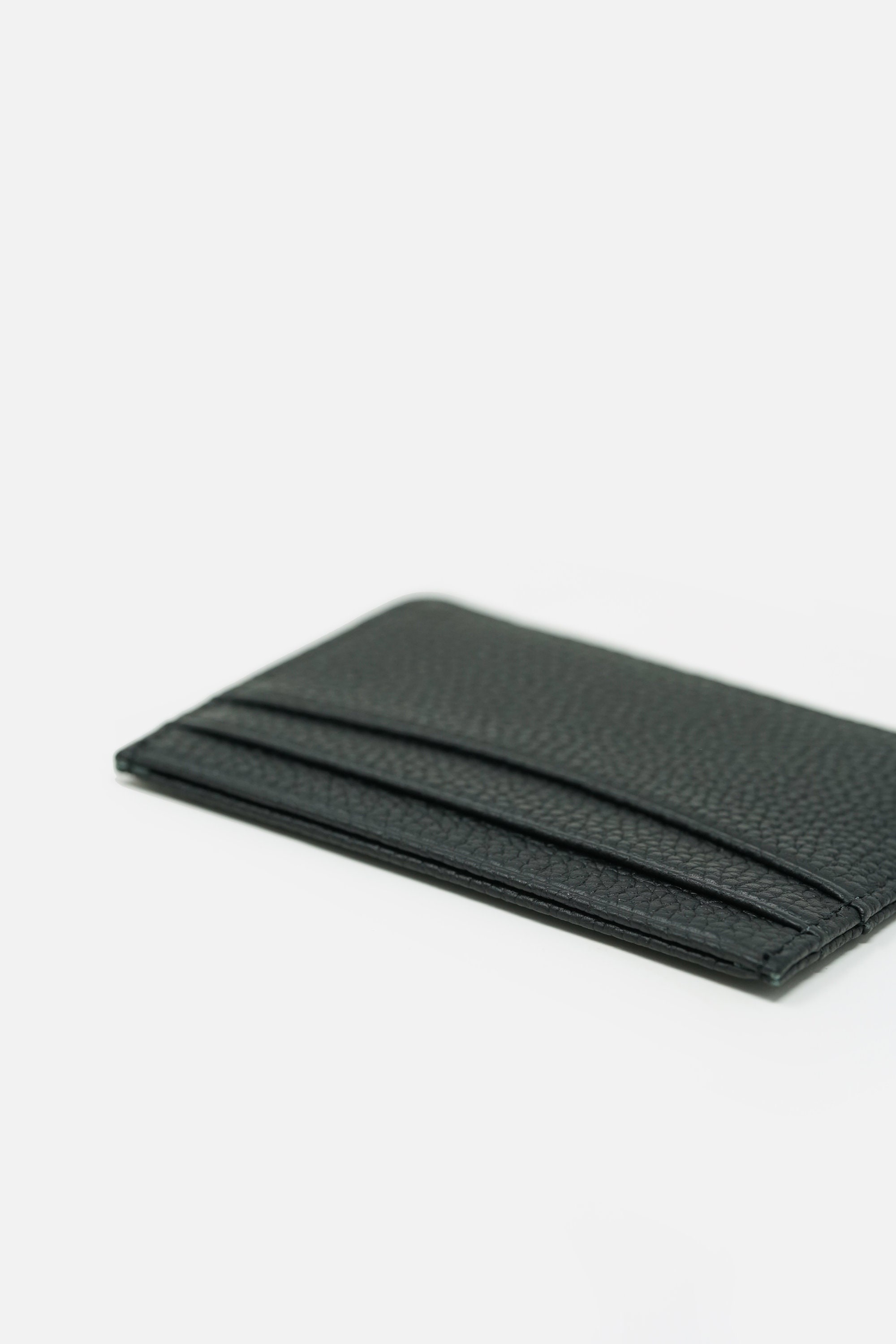 Personalized Monogram Credit Card Holder Genuine Pebble | Etsy