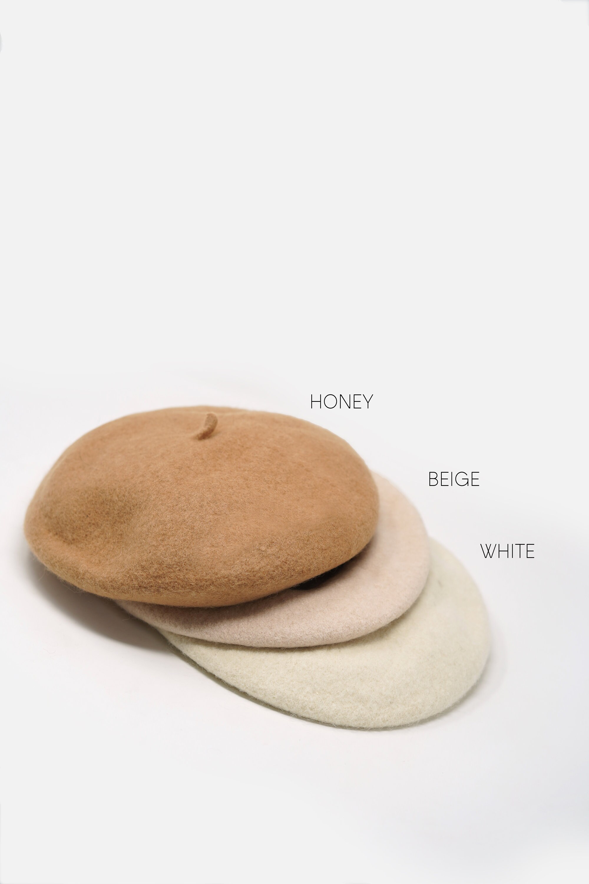 Kids Beret 100% Wool French Beret Hat - Adjustable Wool Beret - Beret ...