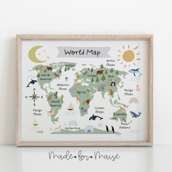 Kids Poster - Etsy