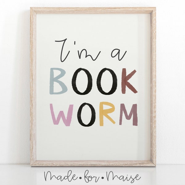 Bookworm Decor - Etsy