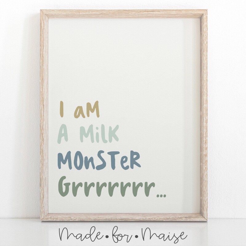 Monster Nursery Art - Etsy