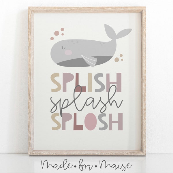 Splish Splash Wall Art - Etsy