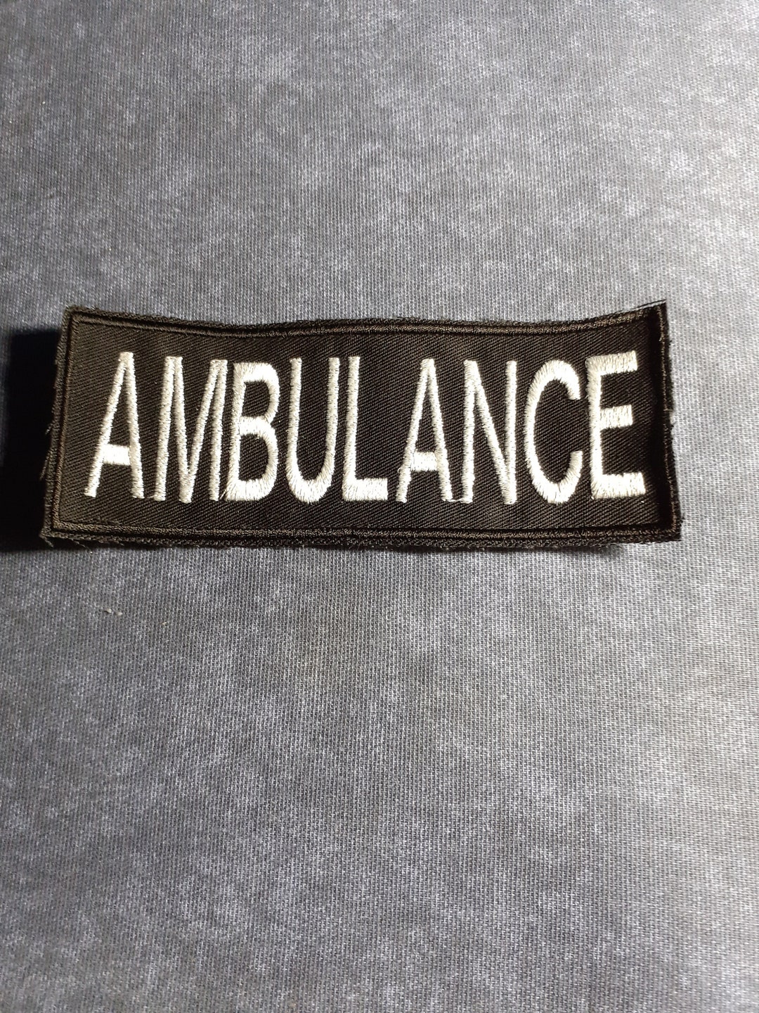 Embroidered Ambulance Patch to Sew-customized-ambulance-haberdashery ...
