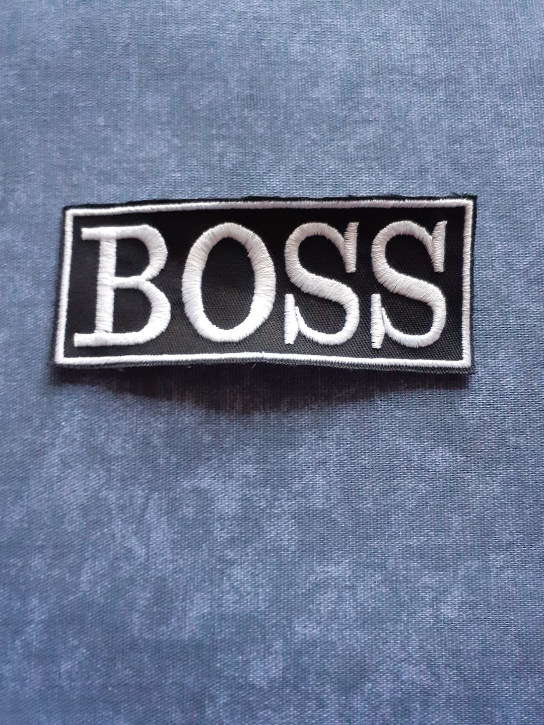 BOSS BLACK Embroidered Sew-on Patch - Customized - Boss Clothing - Boss ...