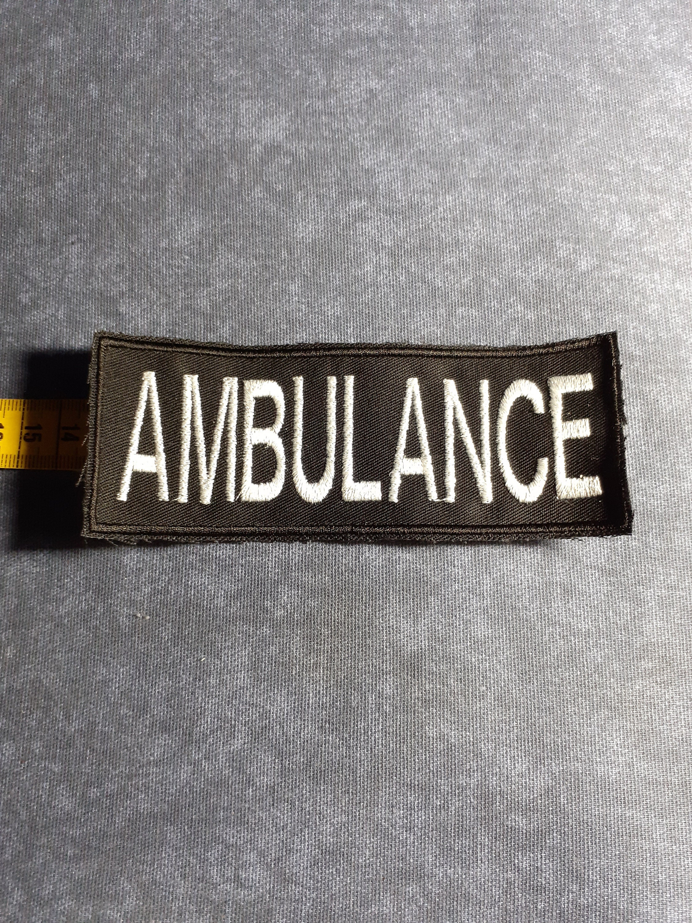 Embroidered Ambulance Patch to Sew-customized-ambulance-haberdashery ...