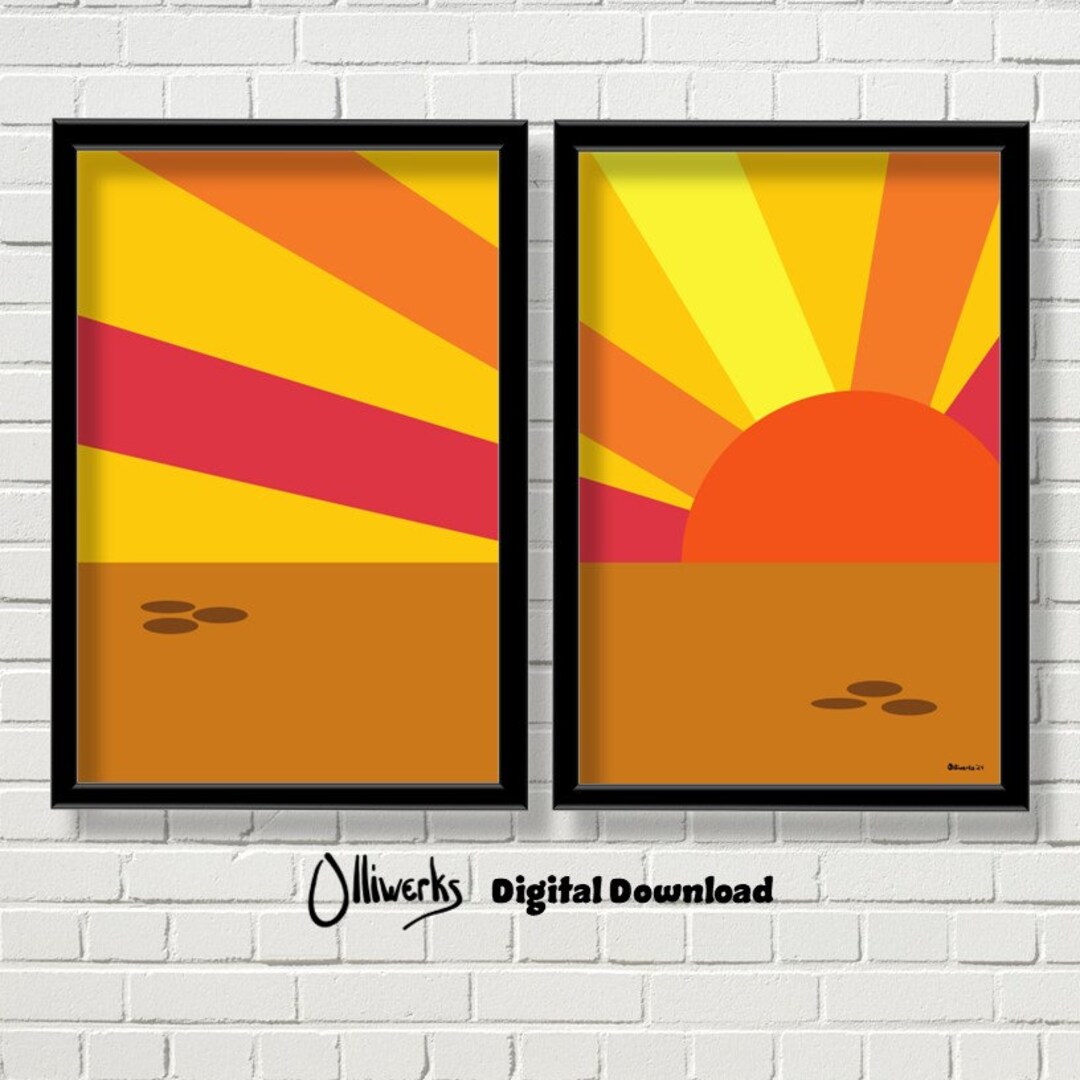 Beach Wall Art PDF: Printable, Digital Download, 2/3, 3/4, 4/5, ISO - Etsy