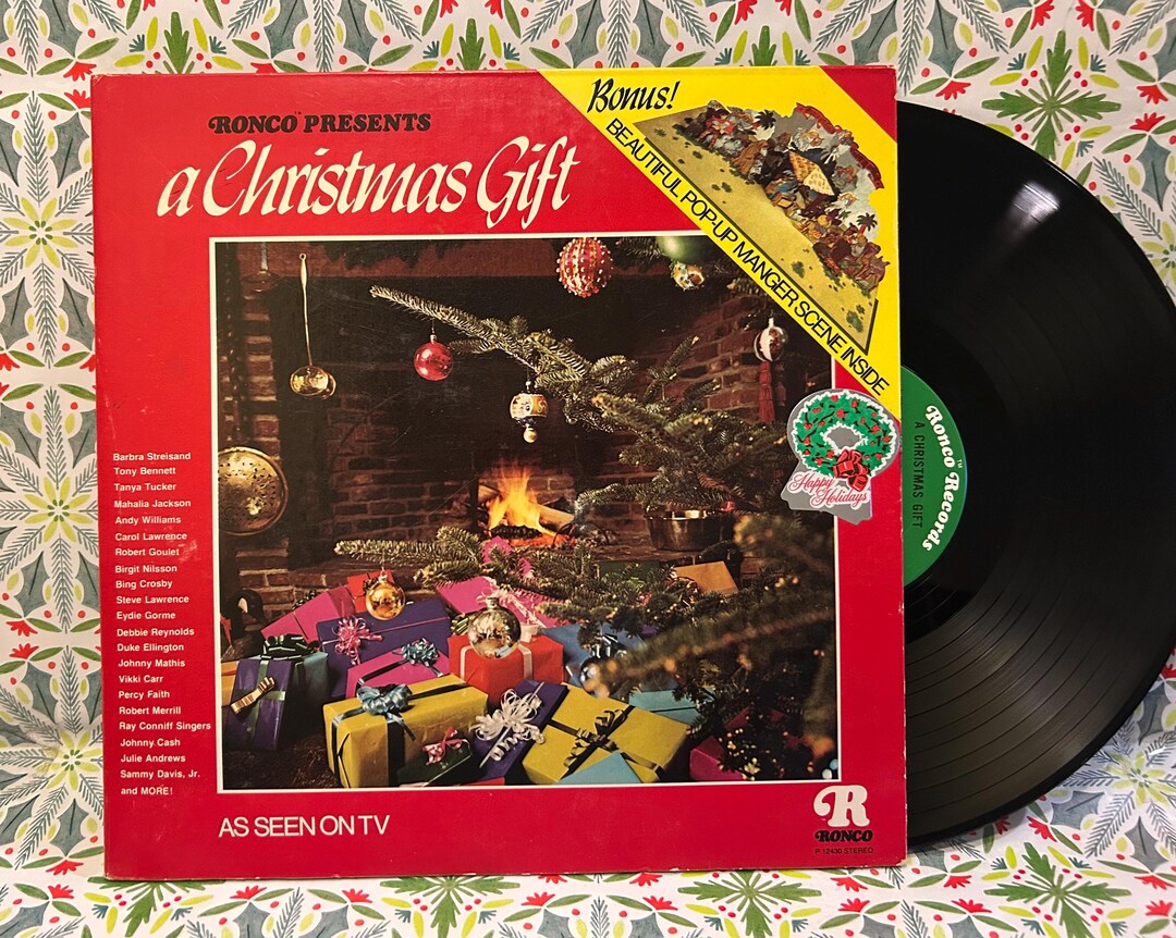 A Christmas Gift (ronco) - 1974 OG Vintage Vinyl Record (pop up and ...