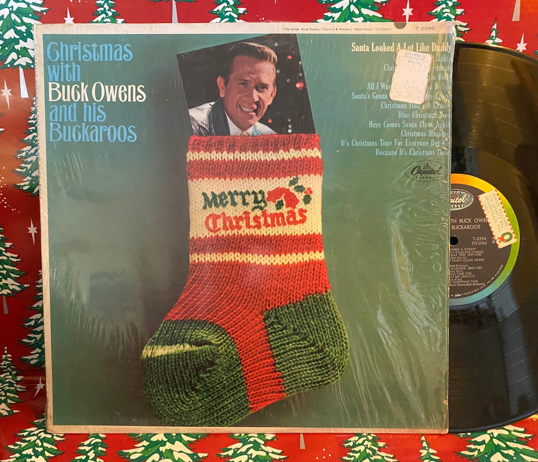 Christmas With Buck Owens and His Buckaroos - 1965 OG Vintage Vinyl ...