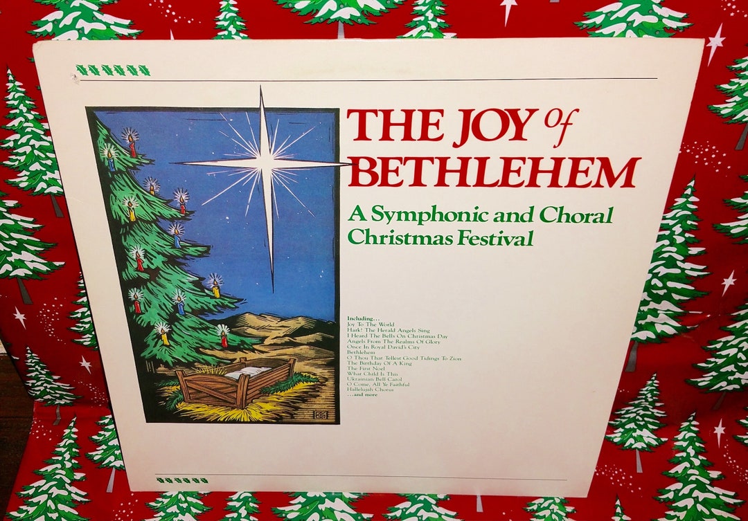 The Joy of Bethlehem 1985 OG Vintage Vinyl Record - Etsy