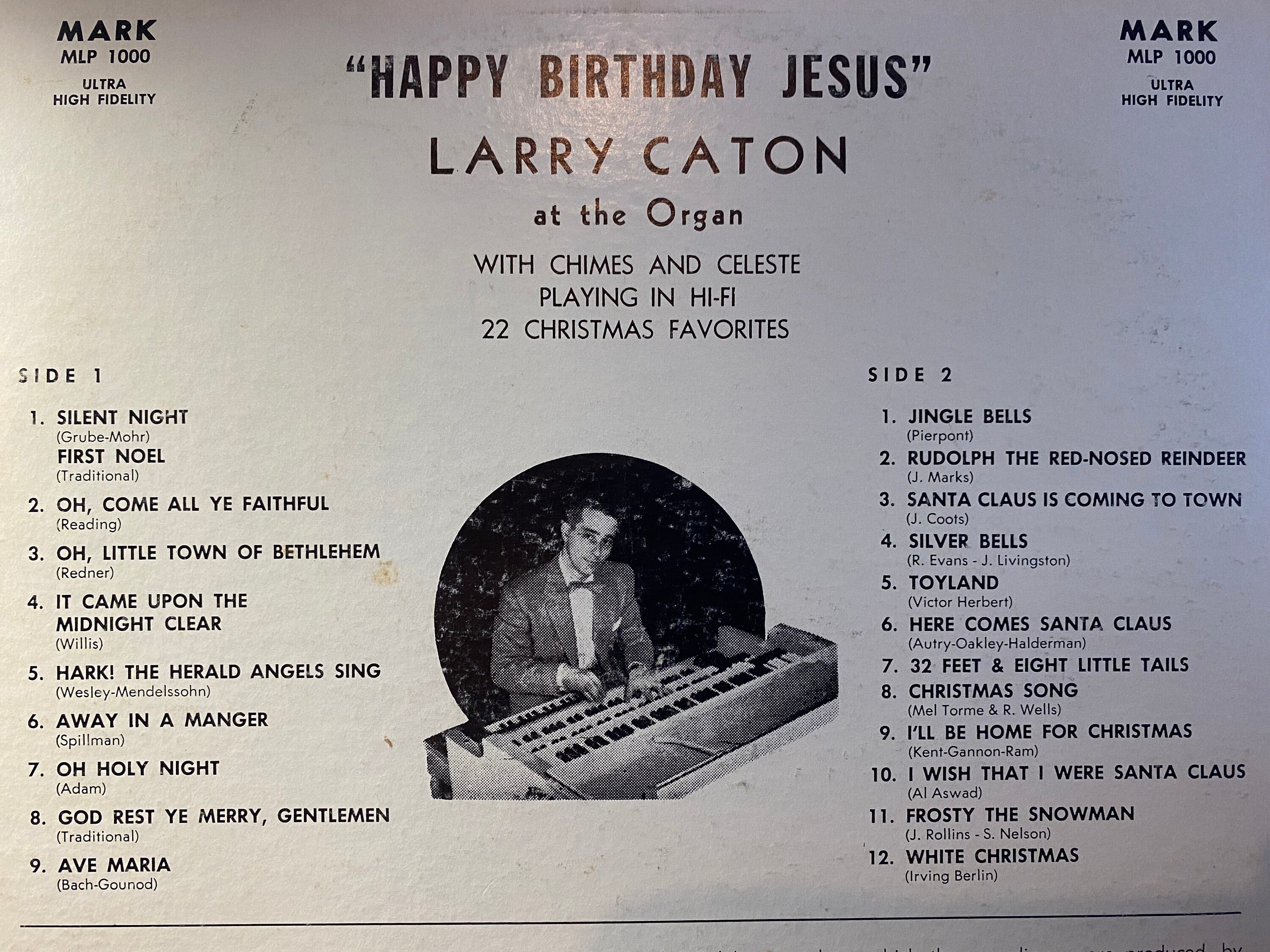 Feliz cumpleaños Jesús Larry Caton Disco de vinilo vintage - Etsy México