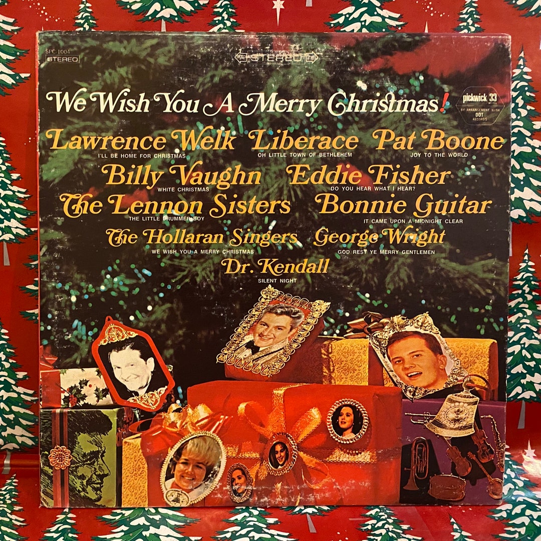 We Wish You a Merry Christmas 1968 Vintage Vinyl Compilation - Etsy