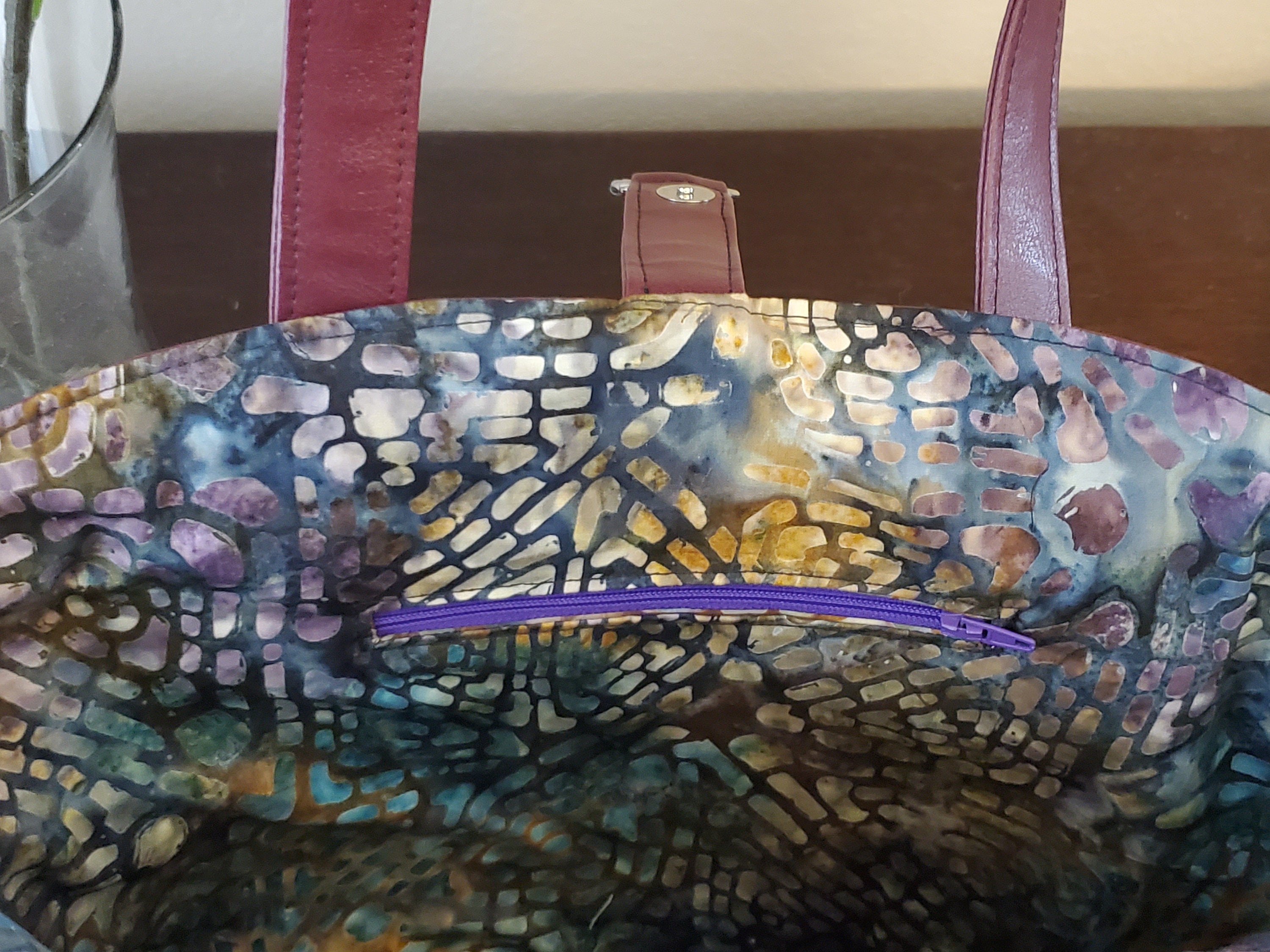 Bernice Satchel in Faux Fabulous Leather Tote Handbag Purse Digital PDF ...