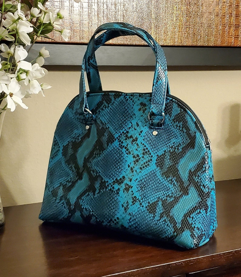 Danielle Dome Satchel PDF Sewing Pattern Handbag Purse, Tote, Faux ...