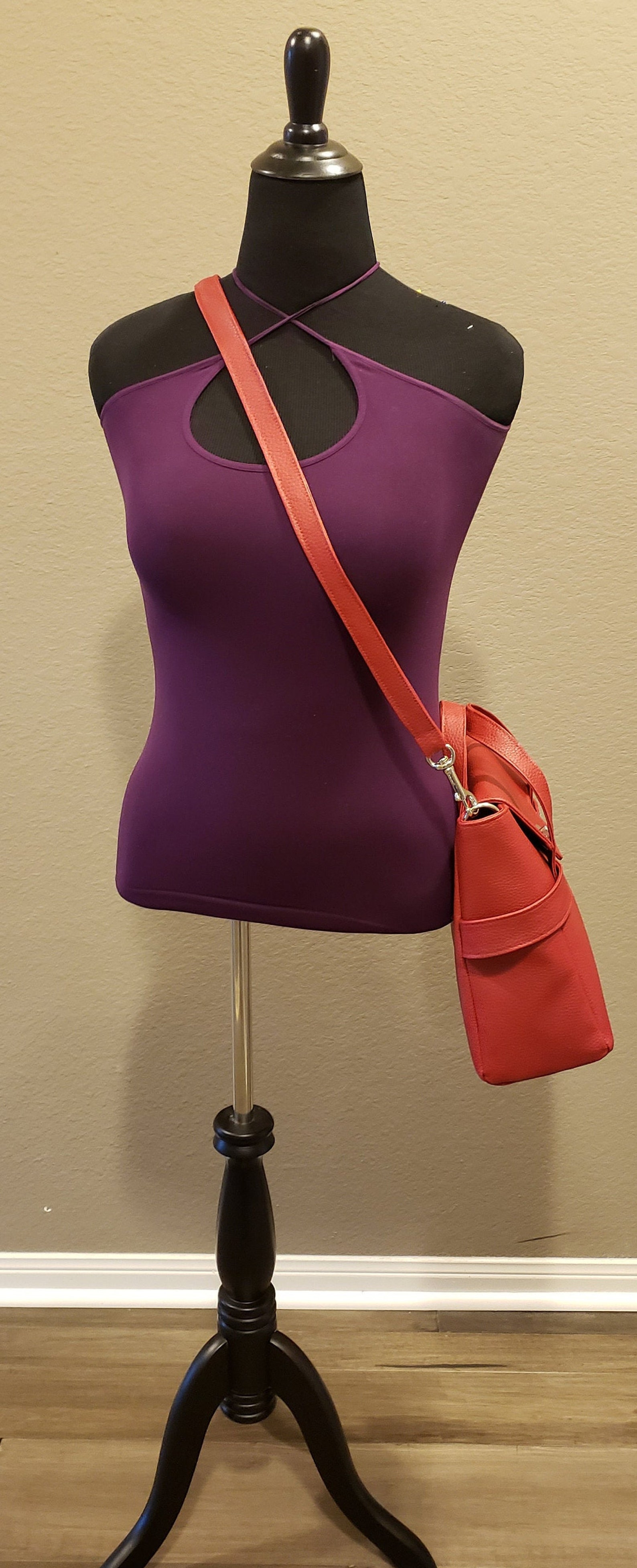 Margo Satchel Handbag Purse Digital PDF Sewing Pattern in Faux Fabulous ...