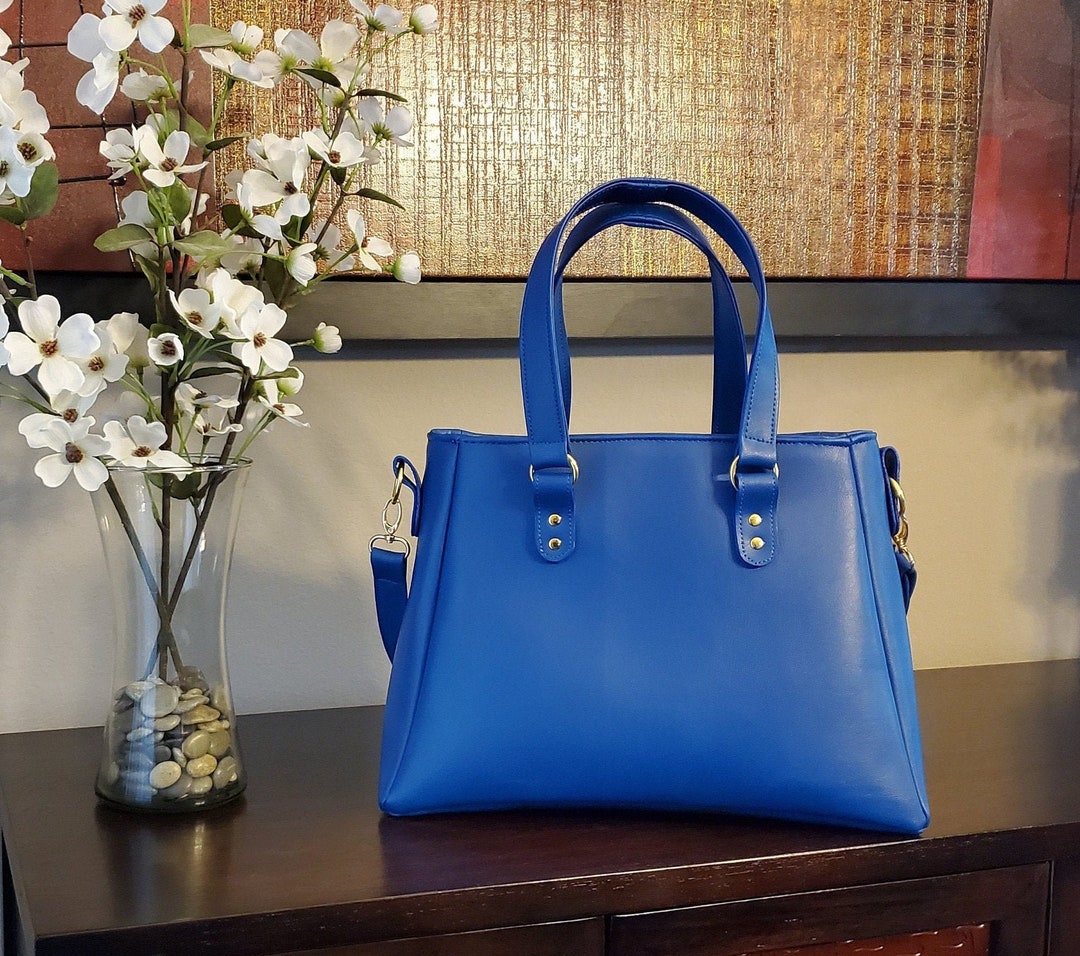 Isabel Satchel Handbag Purse in Faux Fabulous Leather Digital PDF ...