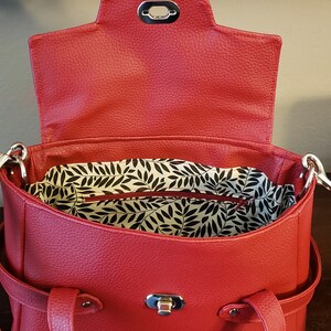 Margo Satchel Handbag Purse Digital PDF Sewing Pattern in Faux Fabulous ...