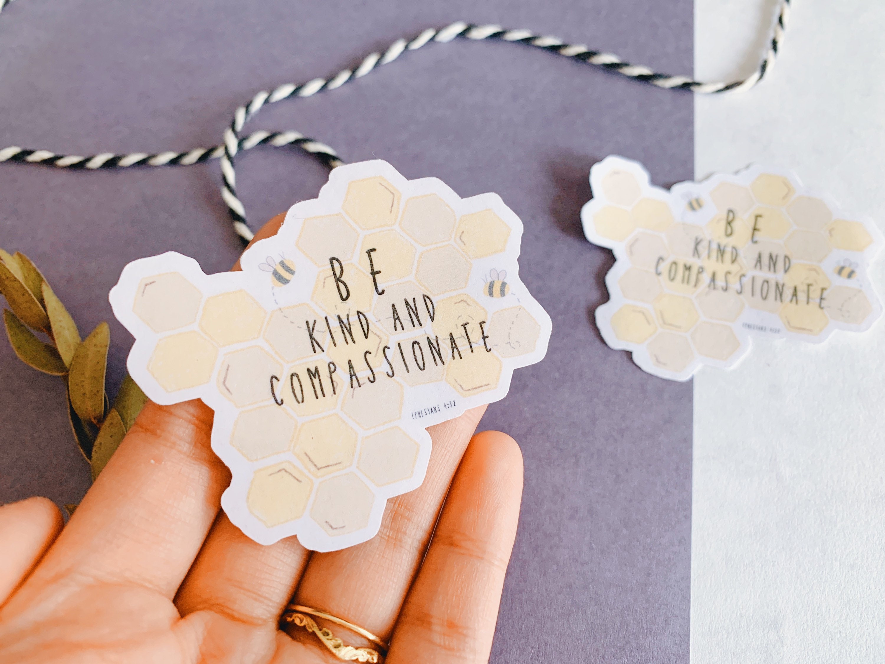 Sticker set Be kind and Compassionate Be still and Know | Etsy