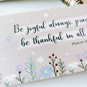 Bible Verse Flower Art Bookmarks | Scripture Faith Floral Art ...