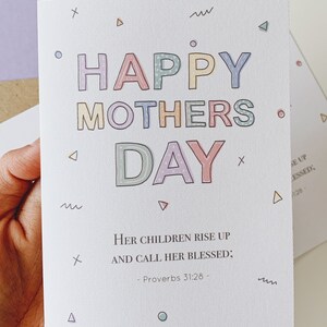 Mother's Day Card, Happy Mothers Day, Christian Card, Religious Card ...