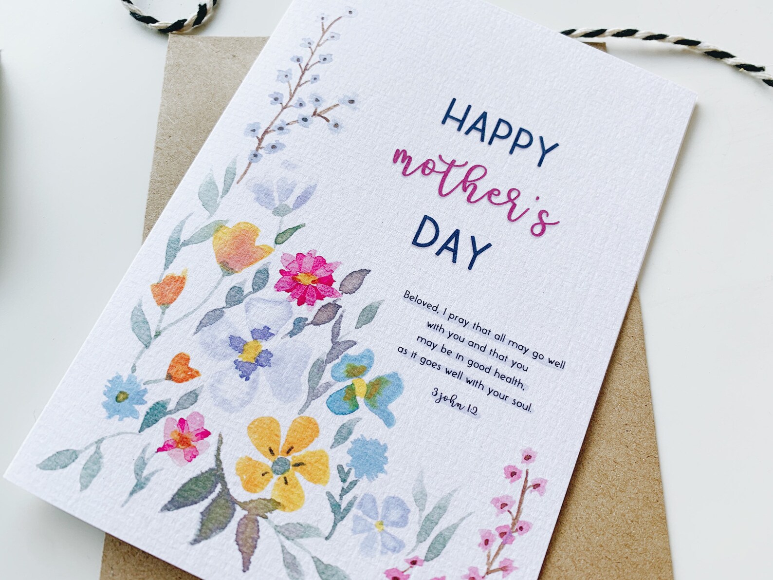 Mother's Day Card | Christian, Religious Card, Bible Verse, Faith Card ...
