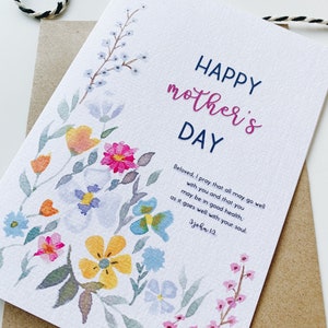 Mother's Day Card | Christian, Religious Card, Bible Verse, Faith Card ...
