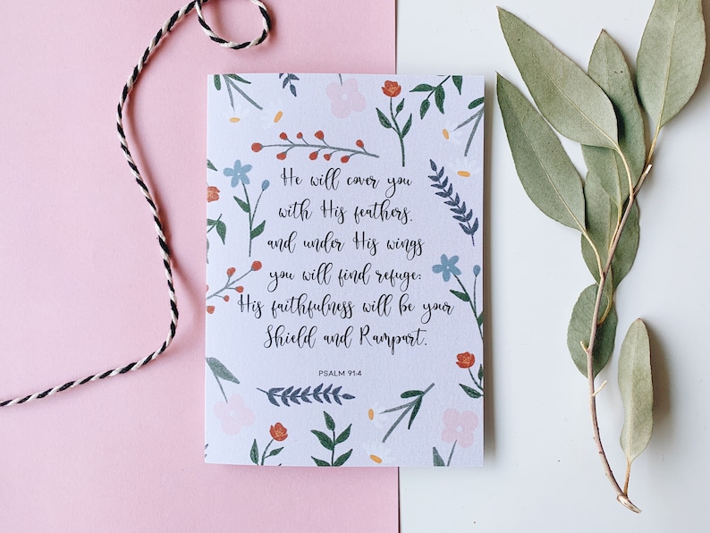 Scripture Encouragement Congratulations Card Religious Card - Etsy