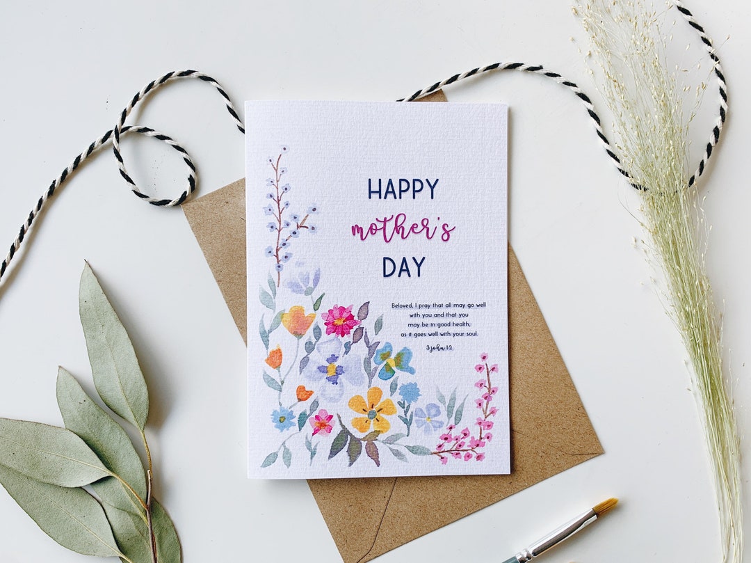 Mother's Day Card | Christian, Religious Card, Bible Verse, Faith Card ...