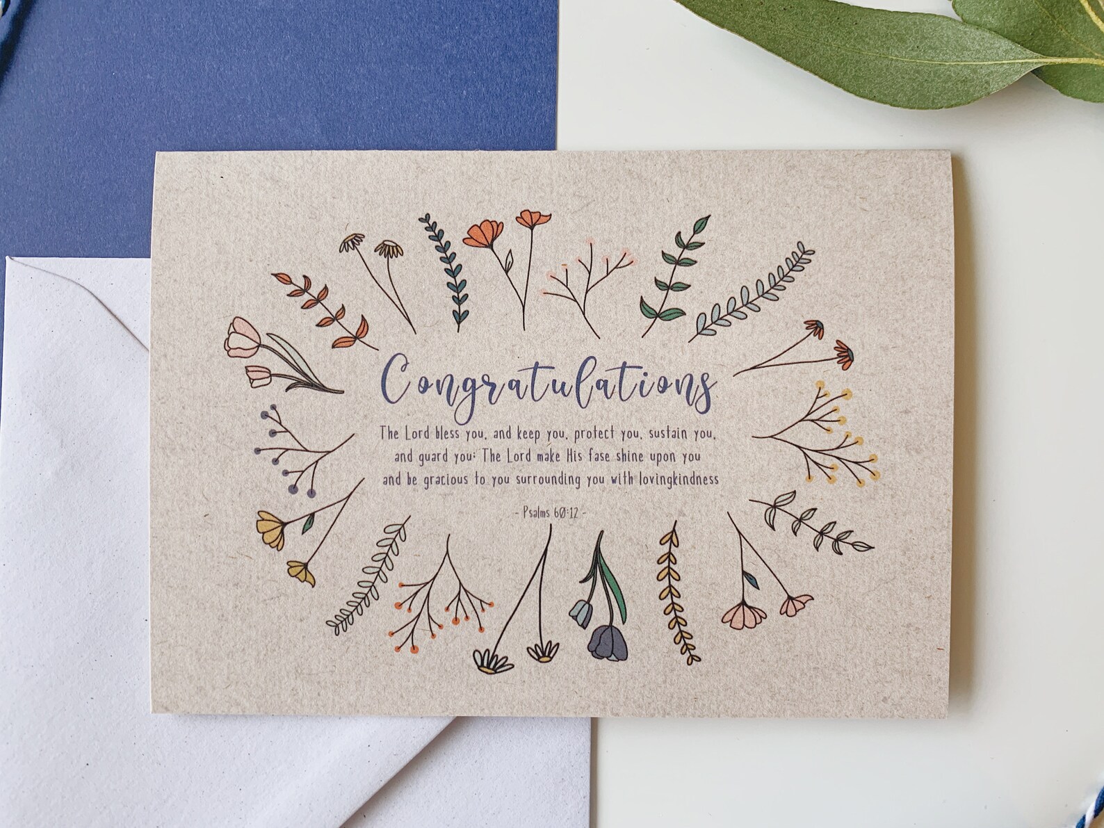 B Grade Congratulations Card Religious Card Bible Verse - Etsy