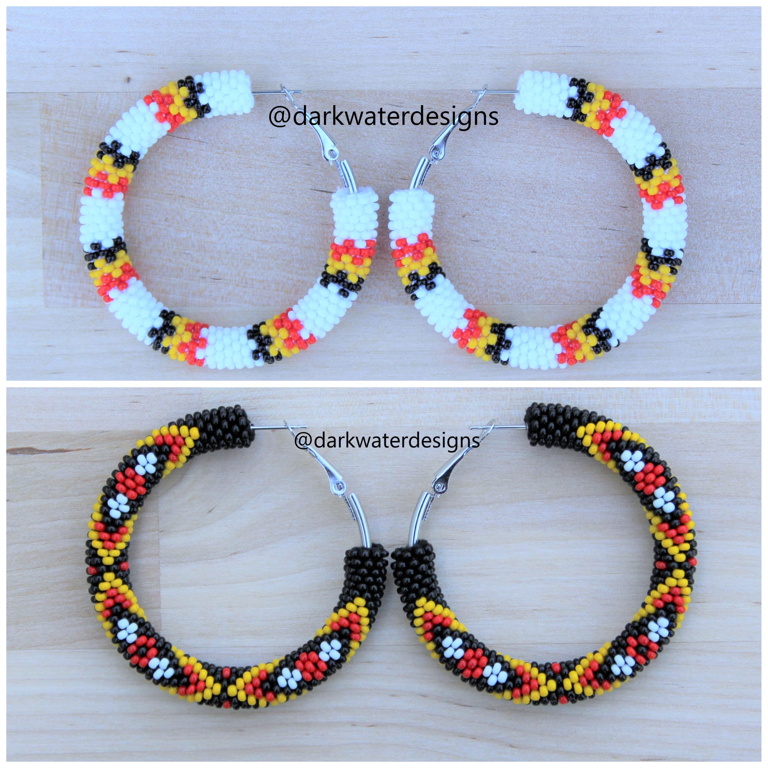 Vintage 70's Native American Beaded Hoop - munimoro.gob.pe