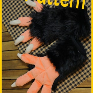 Opossum Handpaw Pattern and Instructions - Etsy