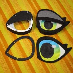 Toony Fursuit Magnetic Eye Blank System - Etsy