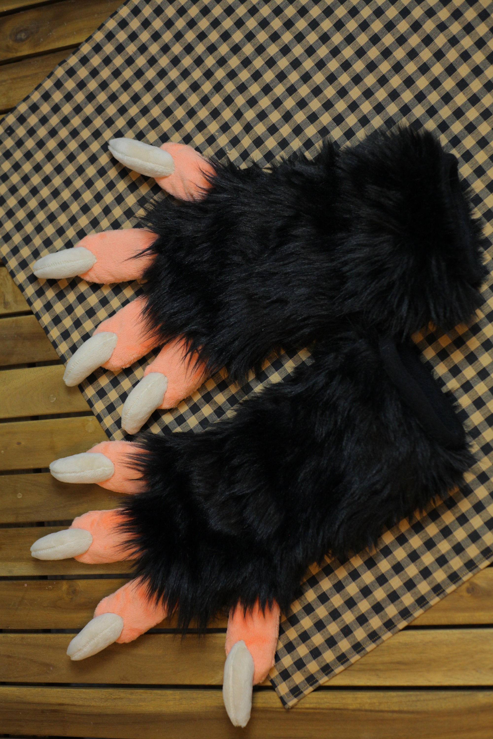 Opossum Fursuit Paws - Etsy
