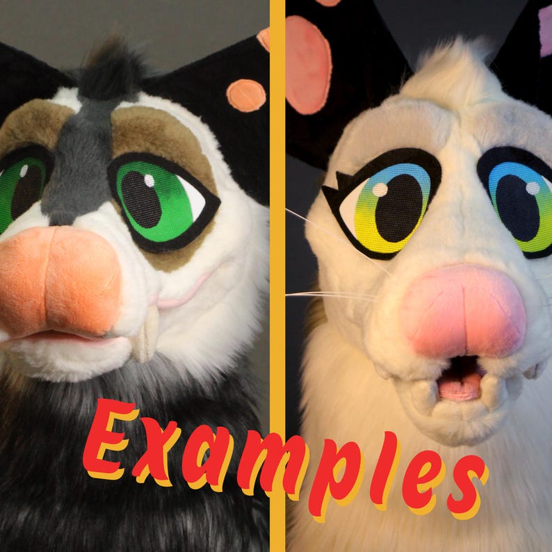 Toony Fursuit Magnetic Eye Blank System - Etsy